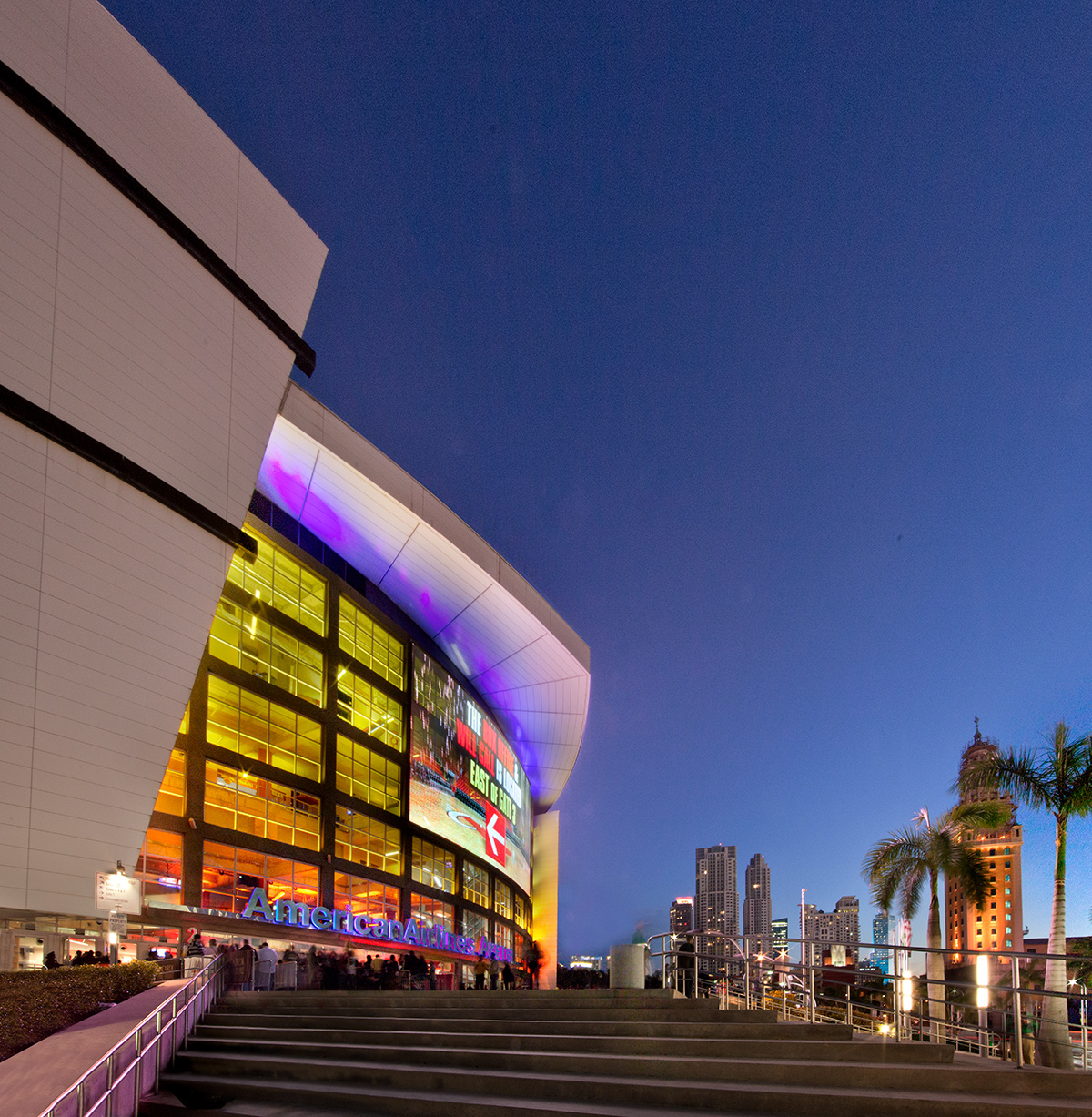 American Airlines Arena Miami NRG Terrace Photo Highlights.